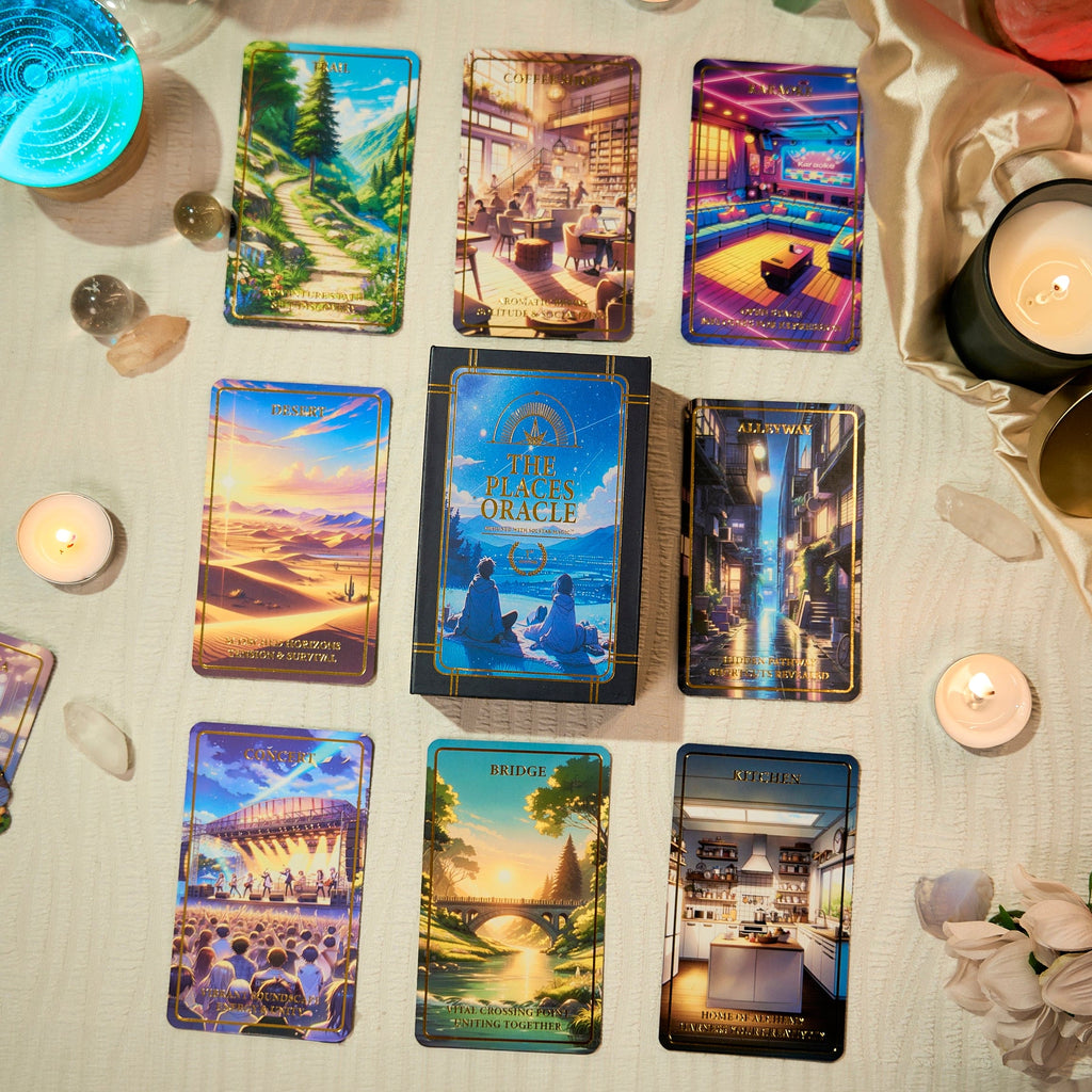 First Edition, Limited-Print The Places Oracle Deck by Solstar Magic
